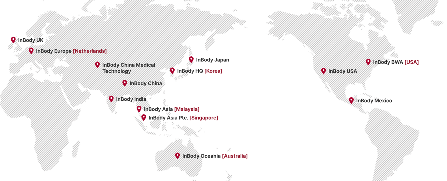 b7_Global InBody Locations – InBody Shop